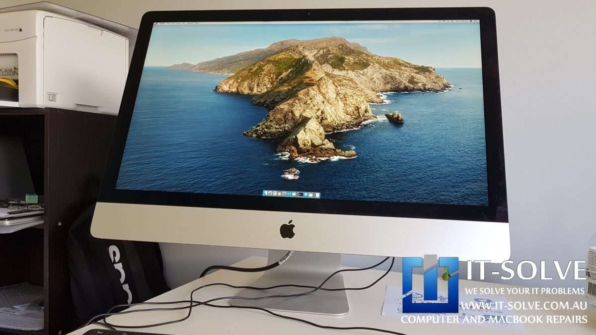2017 27" Slow iMac SSD Upgrade | IT-Solve Repairs