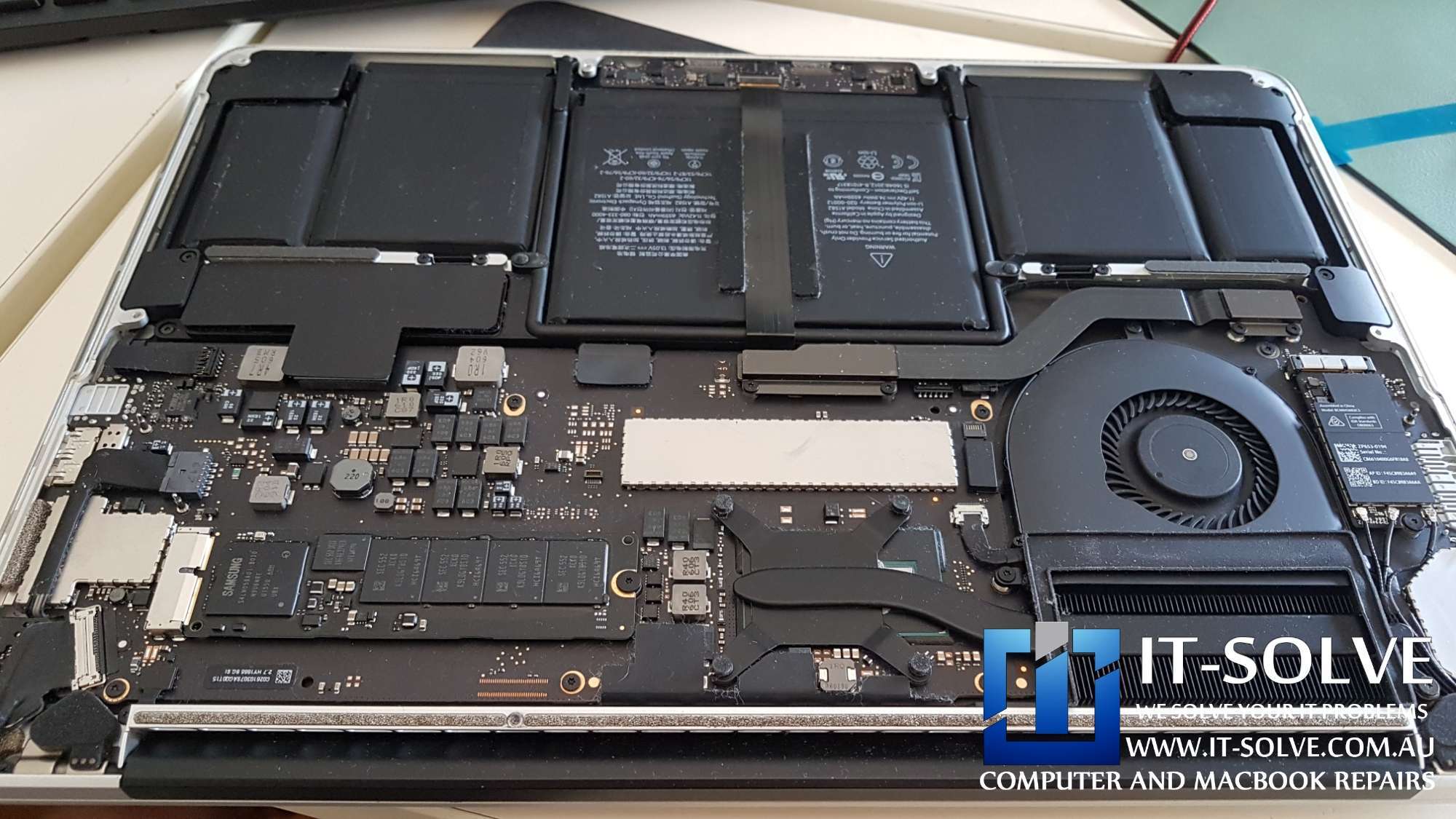 A1502 13" Macbook Pro Trackpad Not Responding Repair | IT-Solve Repairs