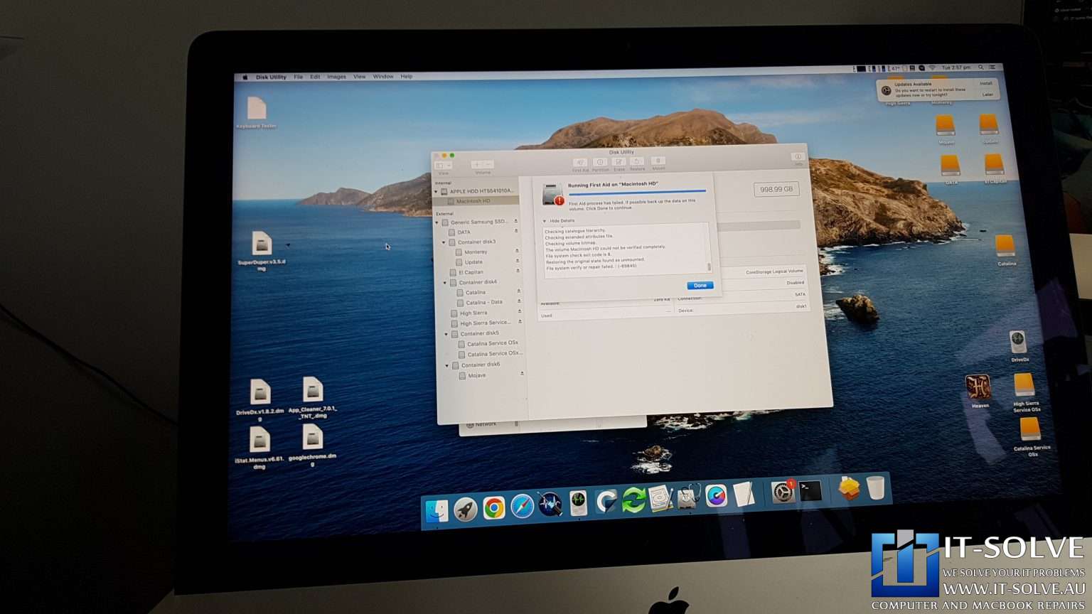 2017 iMac Not Loading Repair - Turning on with forbidden circle sign ...