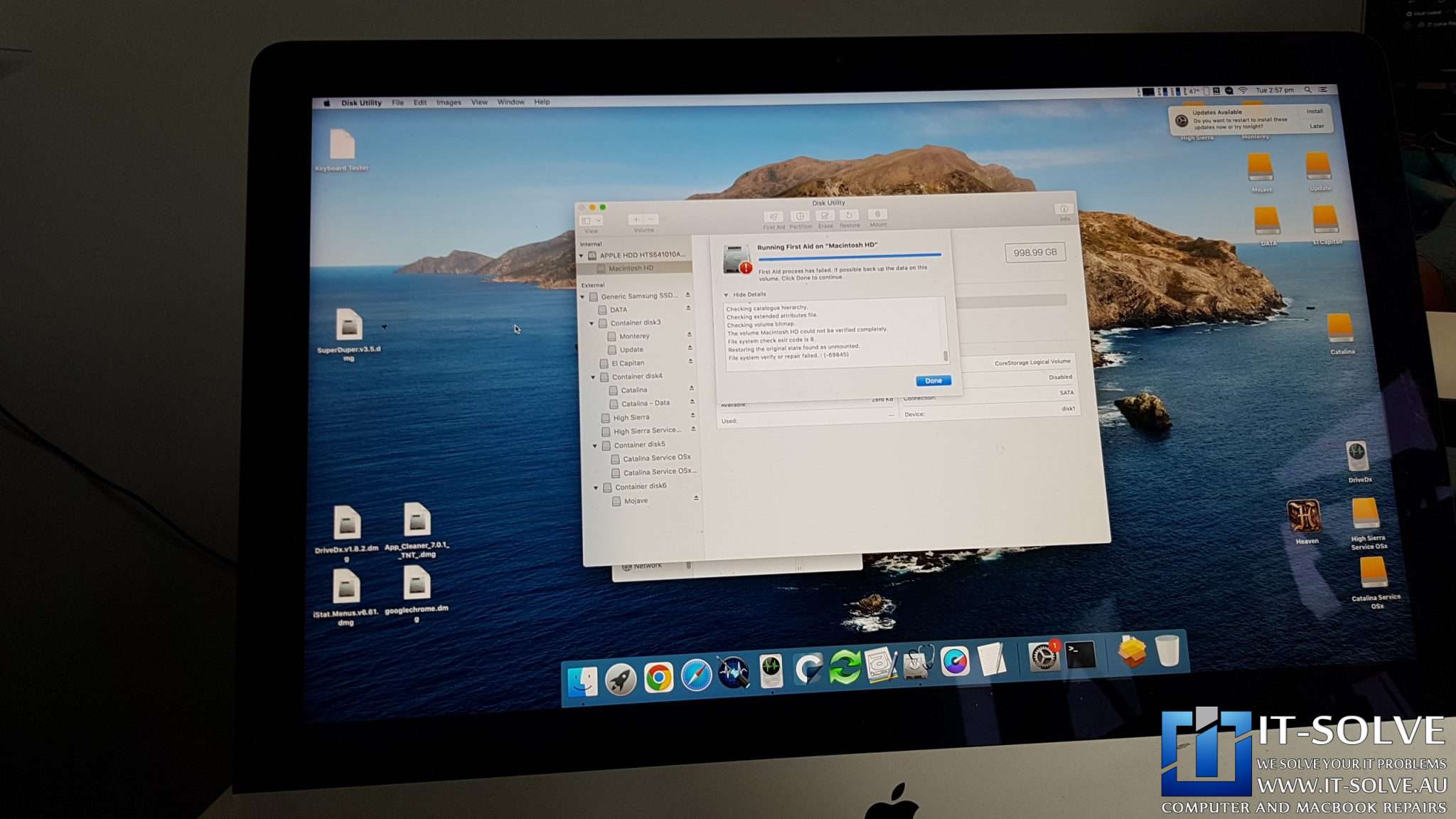 2017 iMac Not Loading Repair - Turning on with forbidden circle sign ...