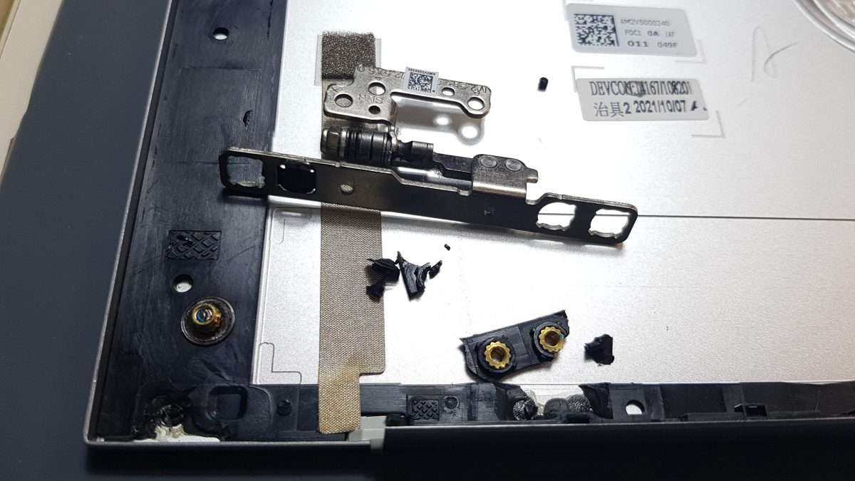 HP Envy Hinge Repair - Left Hinge Separating | IT-Solve Repairs