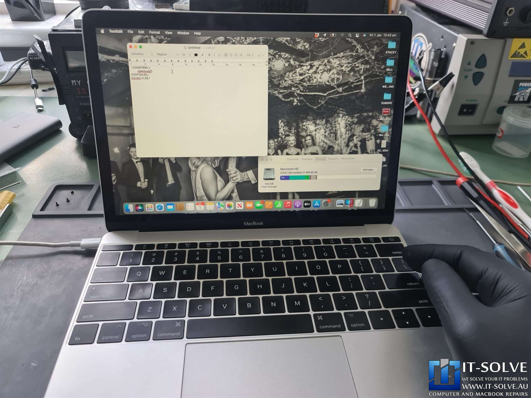 Data Recovery from Liquid damaged Macbook A1534 | IT-Solve Repairs